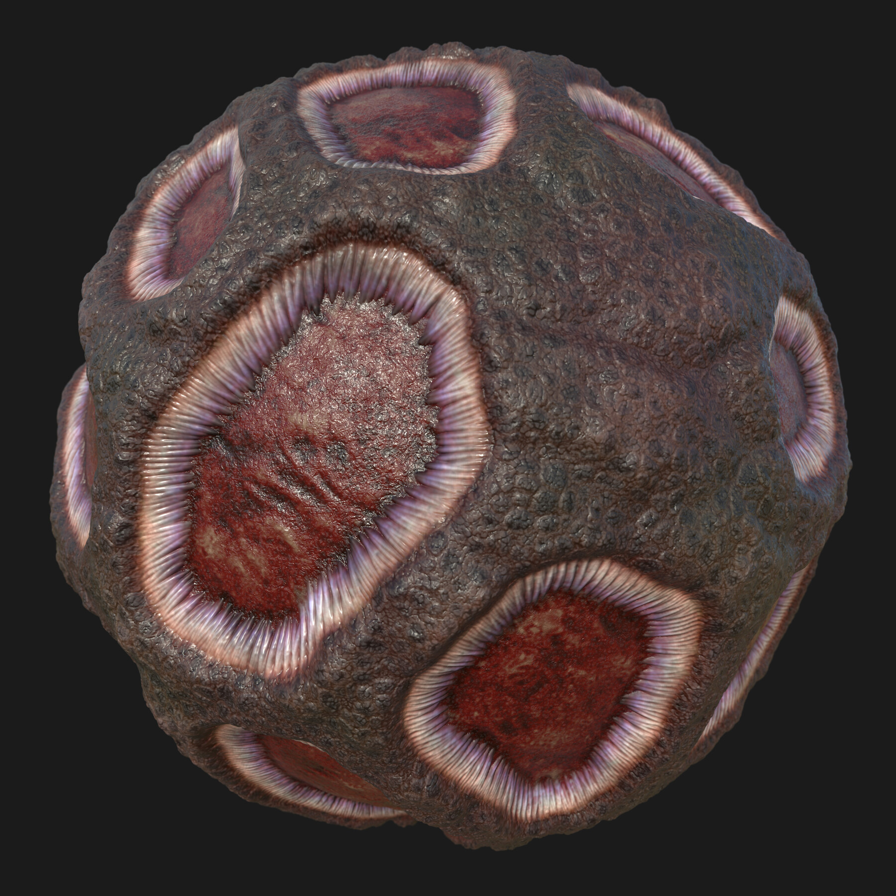 ArtStation - Alien Monster Skin and Flesh Horror PBR Procedural ...