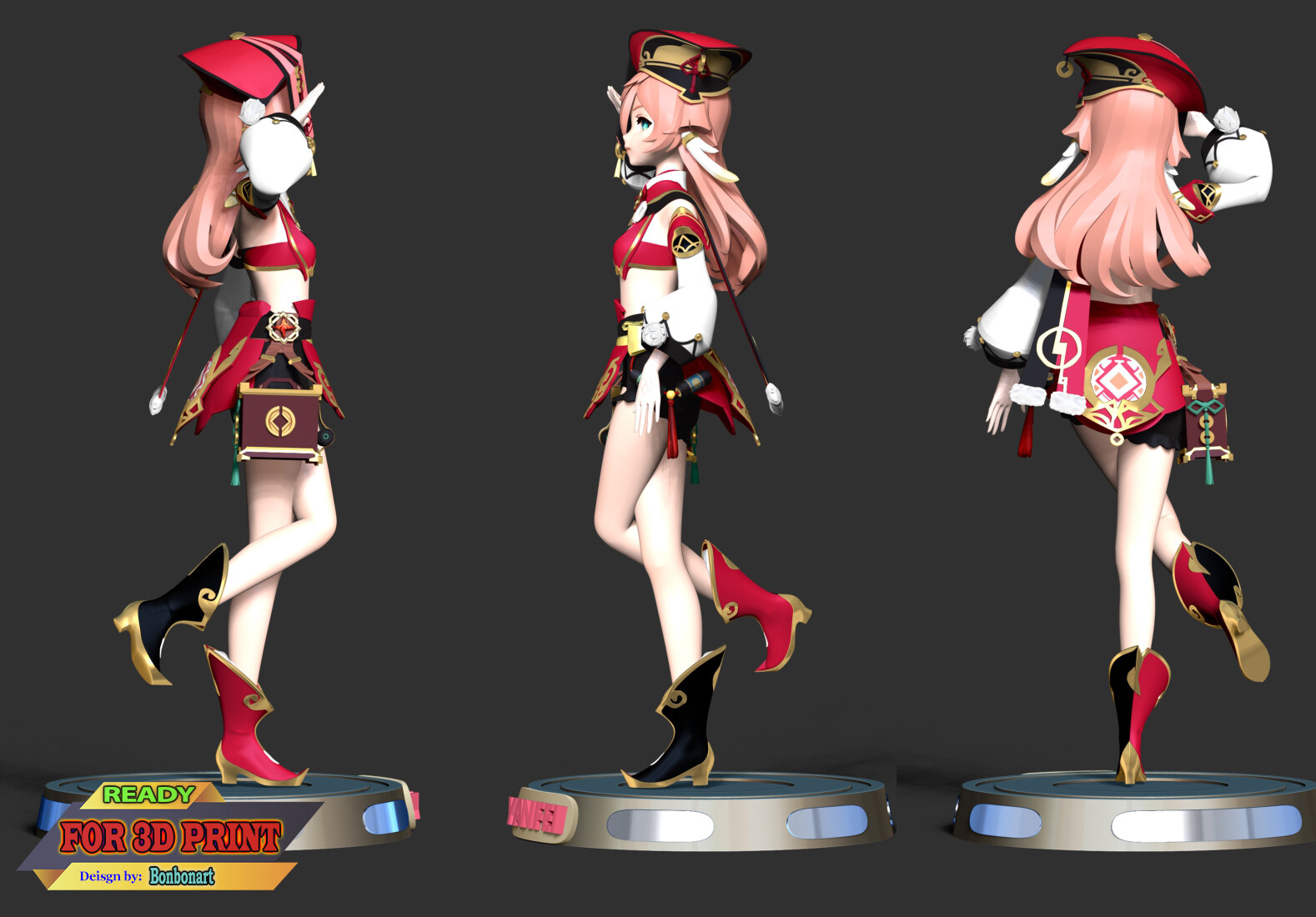 ArtStation - Yanfei - Genshin Impact | Resources