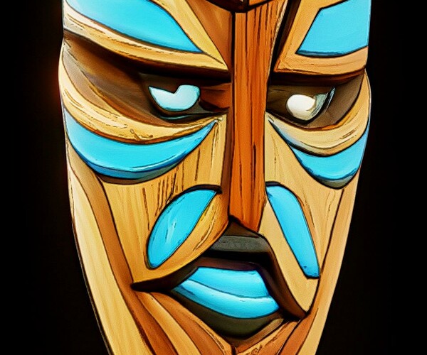 ArtStation - Totem Voodoo illustration 1k image jpg collection | Artworks