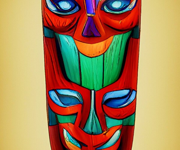 ArtStation - Totem Voodoo illustration 1k image jpg collection | Artworks