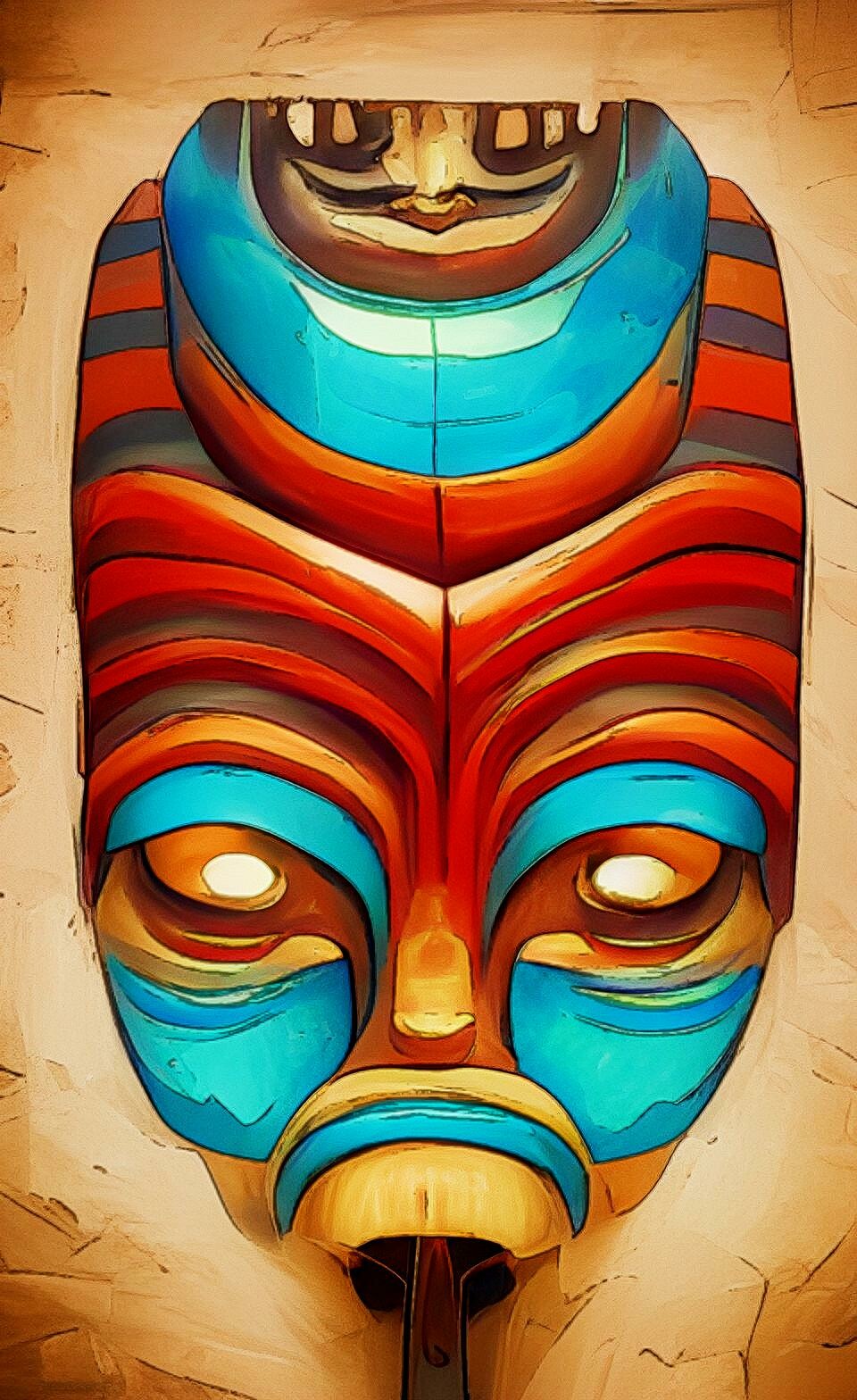 ArtStation - Totem Aztec 1k image jpg collection | Artworks