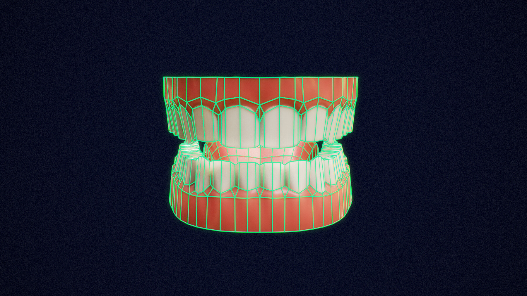 ArtStation - Semi-realistic Stylized Teeth (Game Ready, PBR, 4k, Low ...