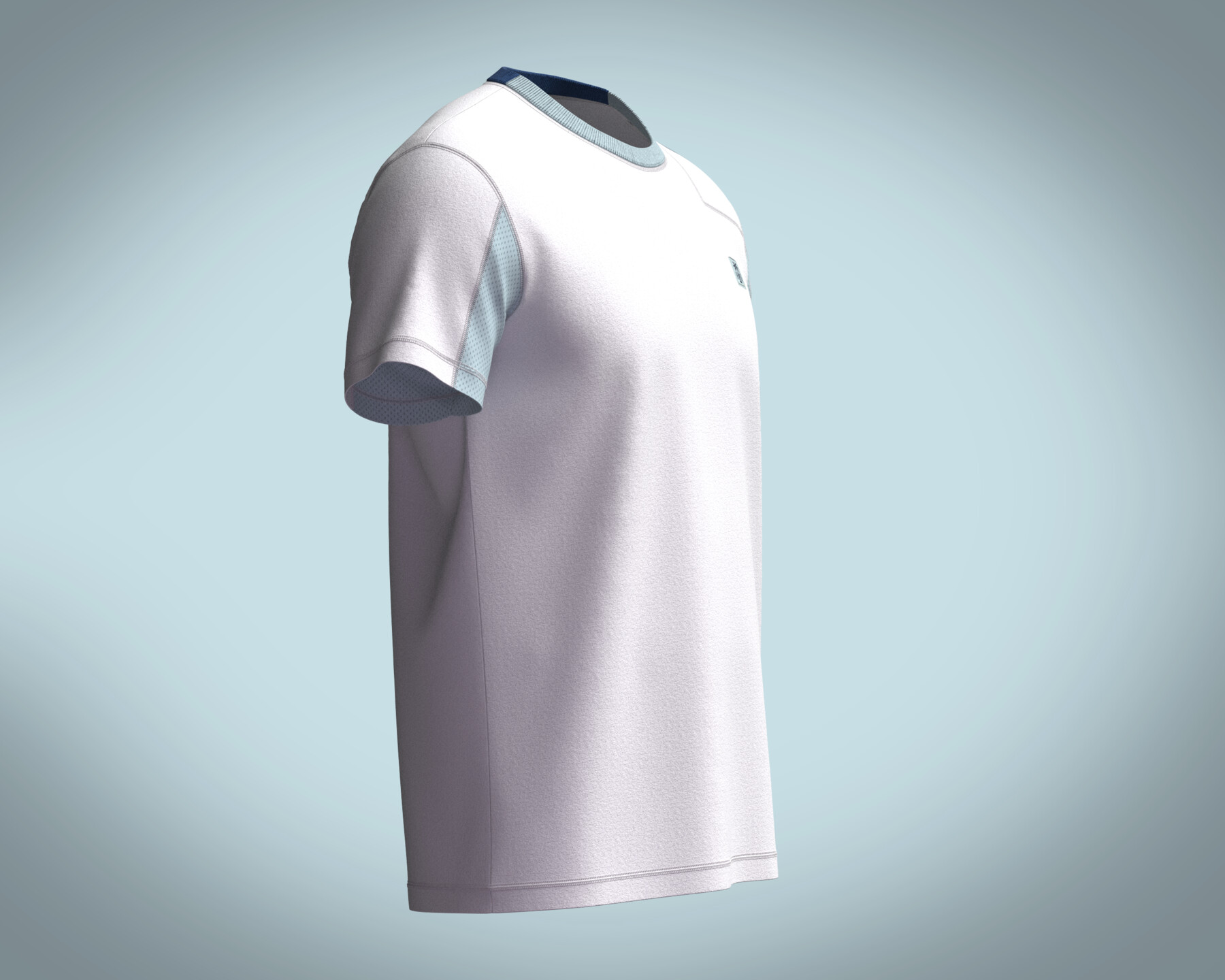 ArtStation - T-Shirt with Mesh | Resources
