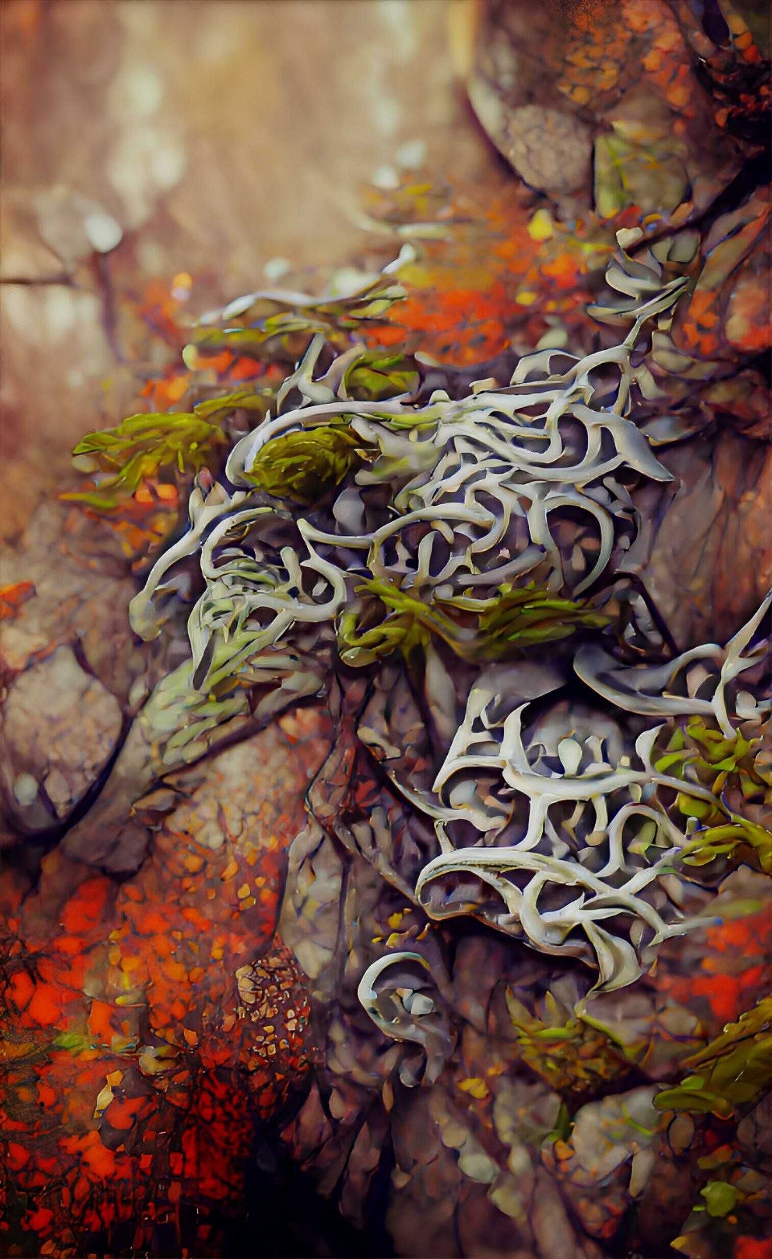 ArtStation - Ground Lichen Texture Pack Random Style 3500 image | Resources