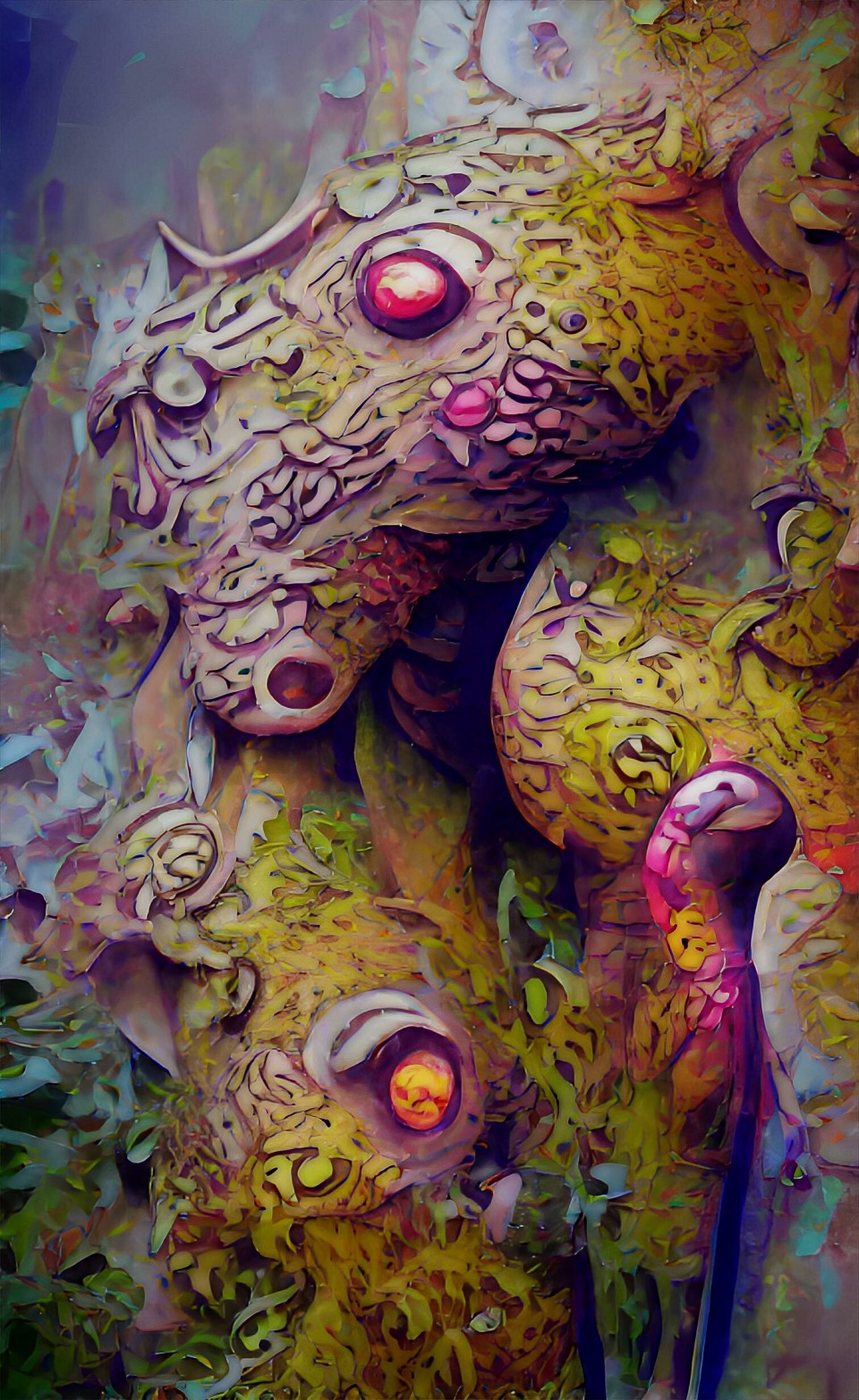 ArtStation - Ground Lichen Texture Pack Random Style 3500 image | Resources