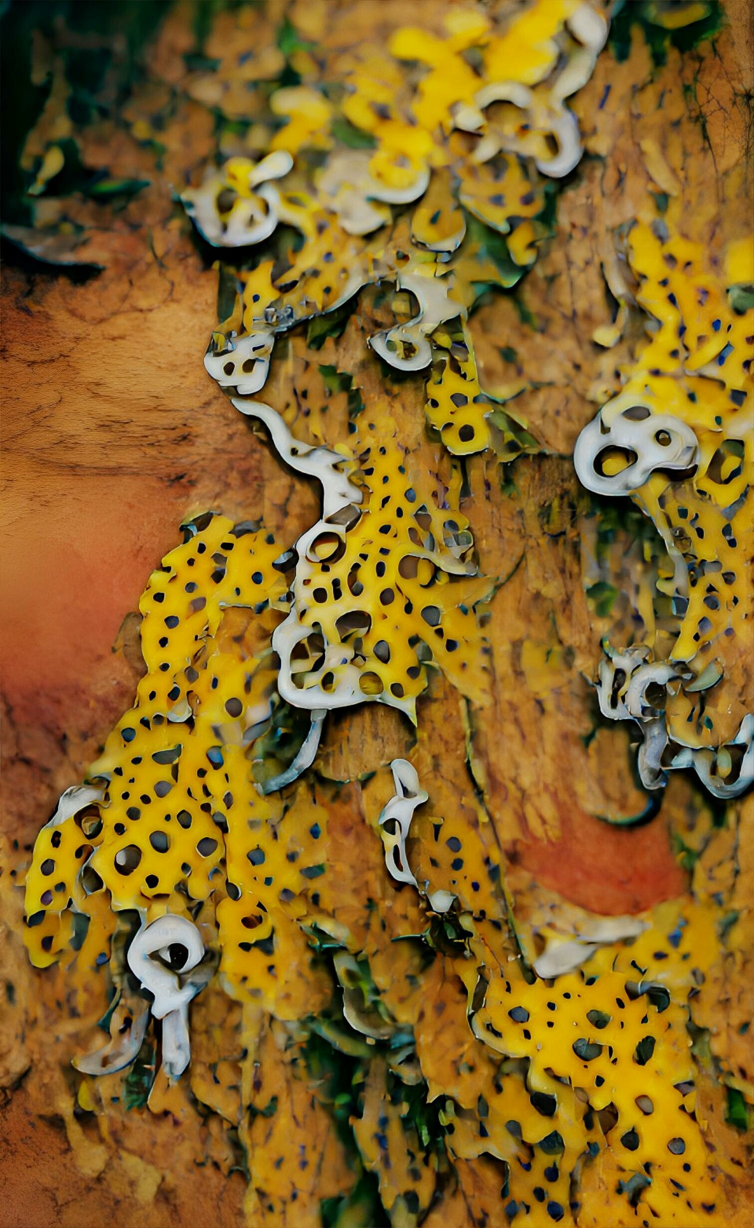 ArtStation - Ground Lichen Texture Pack Random Style 3500 image | Resources