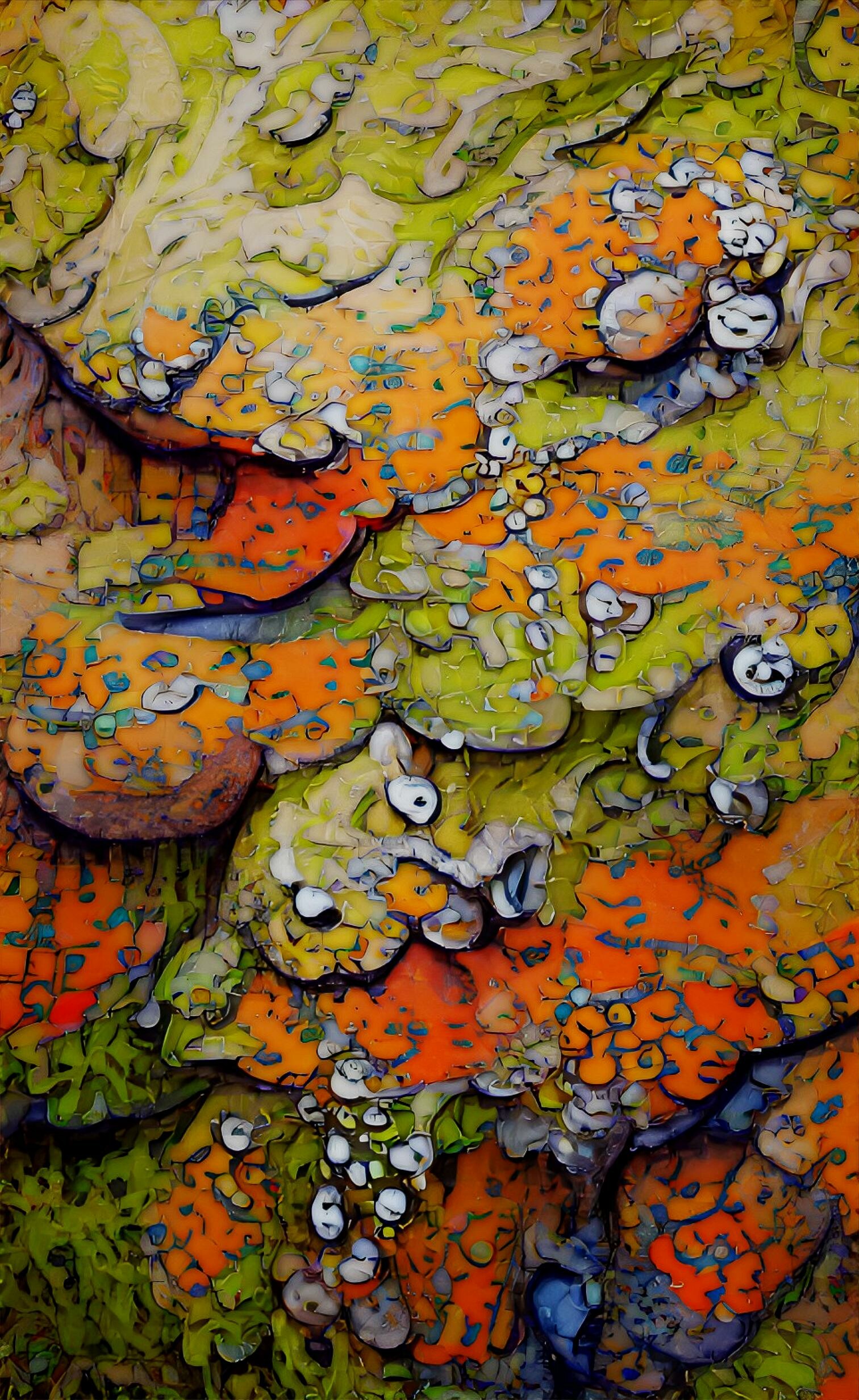 ArtStation - Ground Lichen Texture Pack Random Style 3500 image | Resources