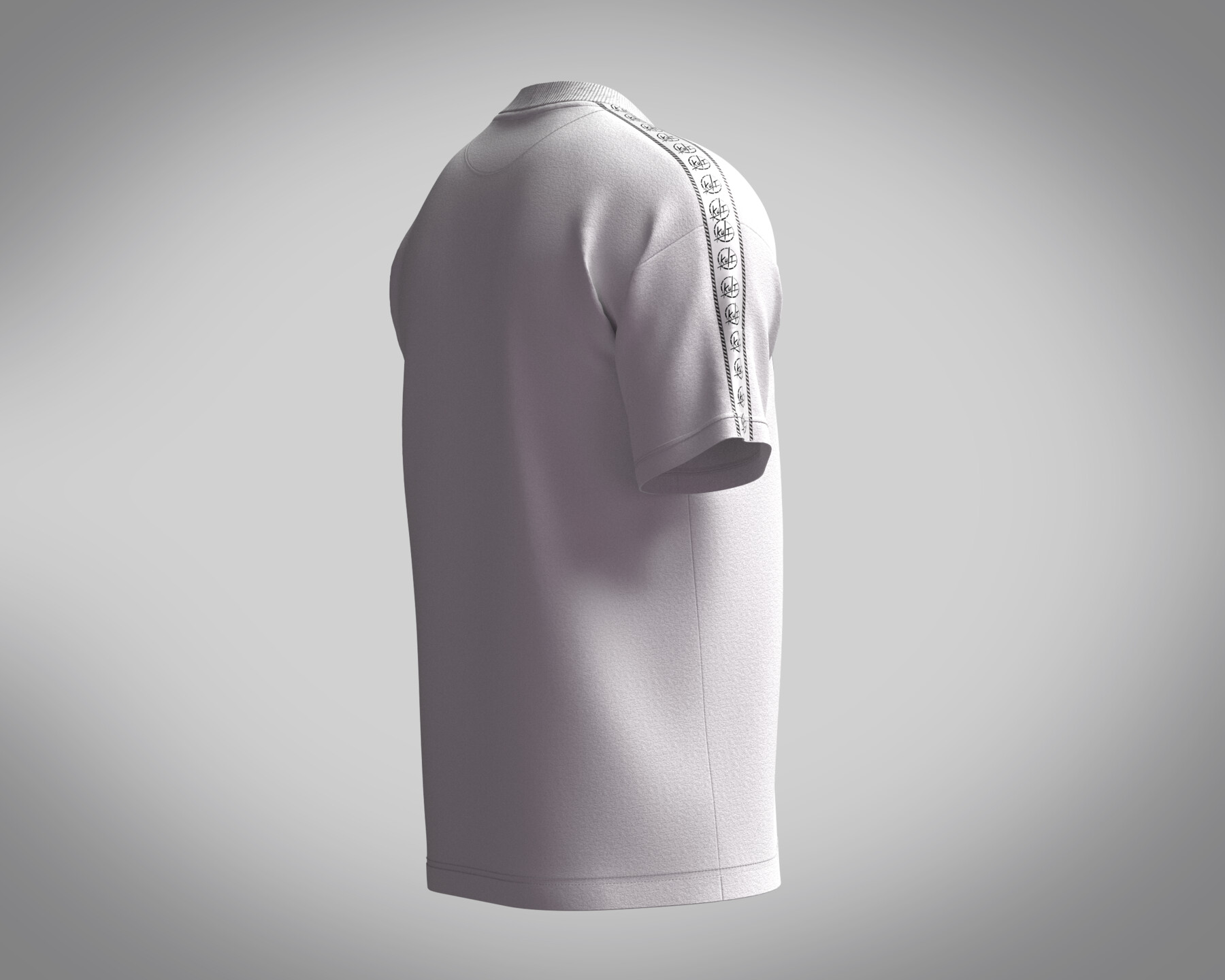 ArtStation - T-Shirt White Runner | Resources