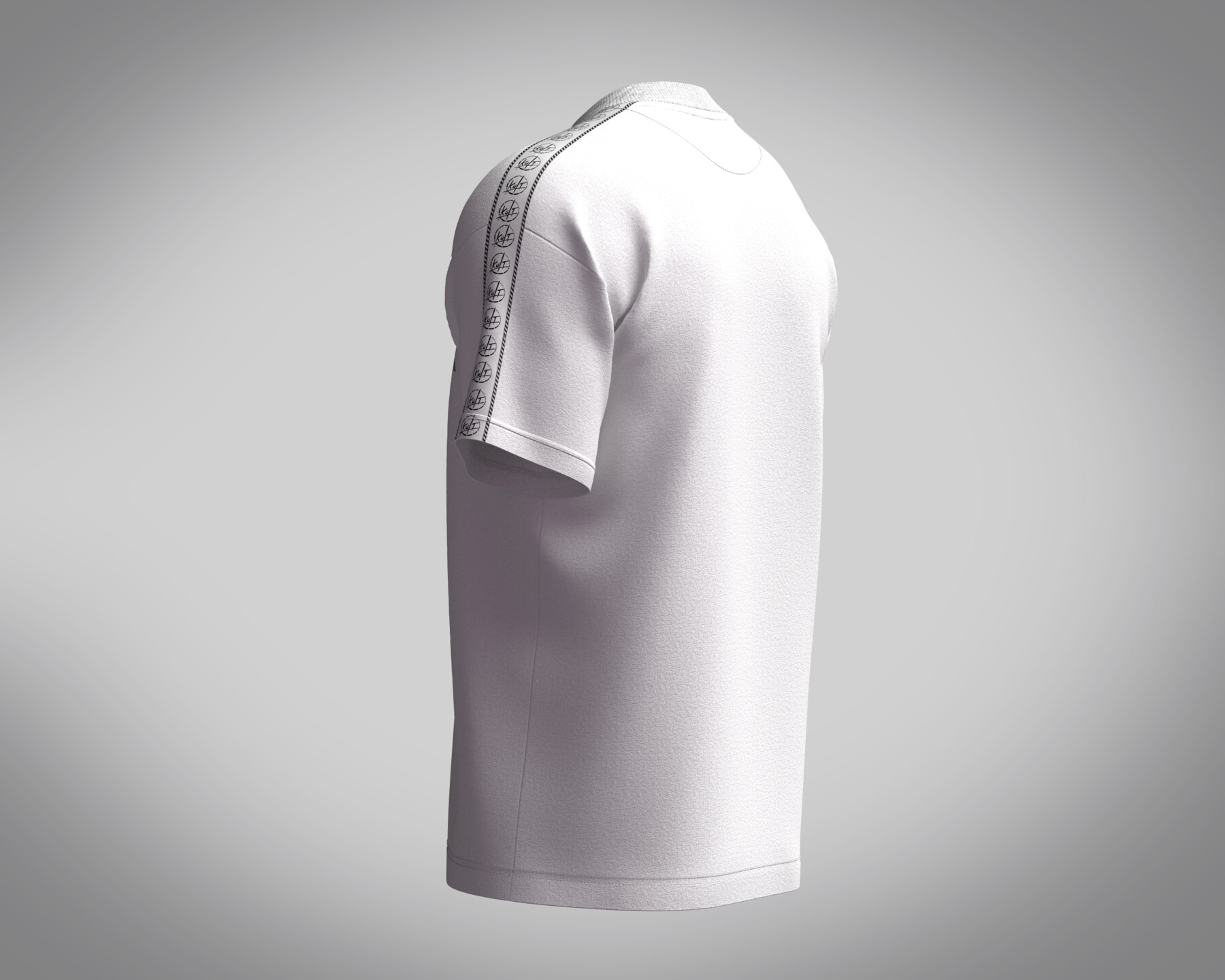 ArtStation - T-Shirt White Runner | Resources