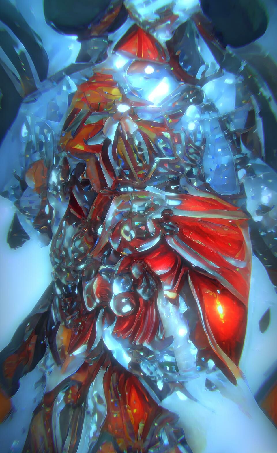 ArtStation - Crystal Underwater Detailed Painting 4 style 500 image jpg ...