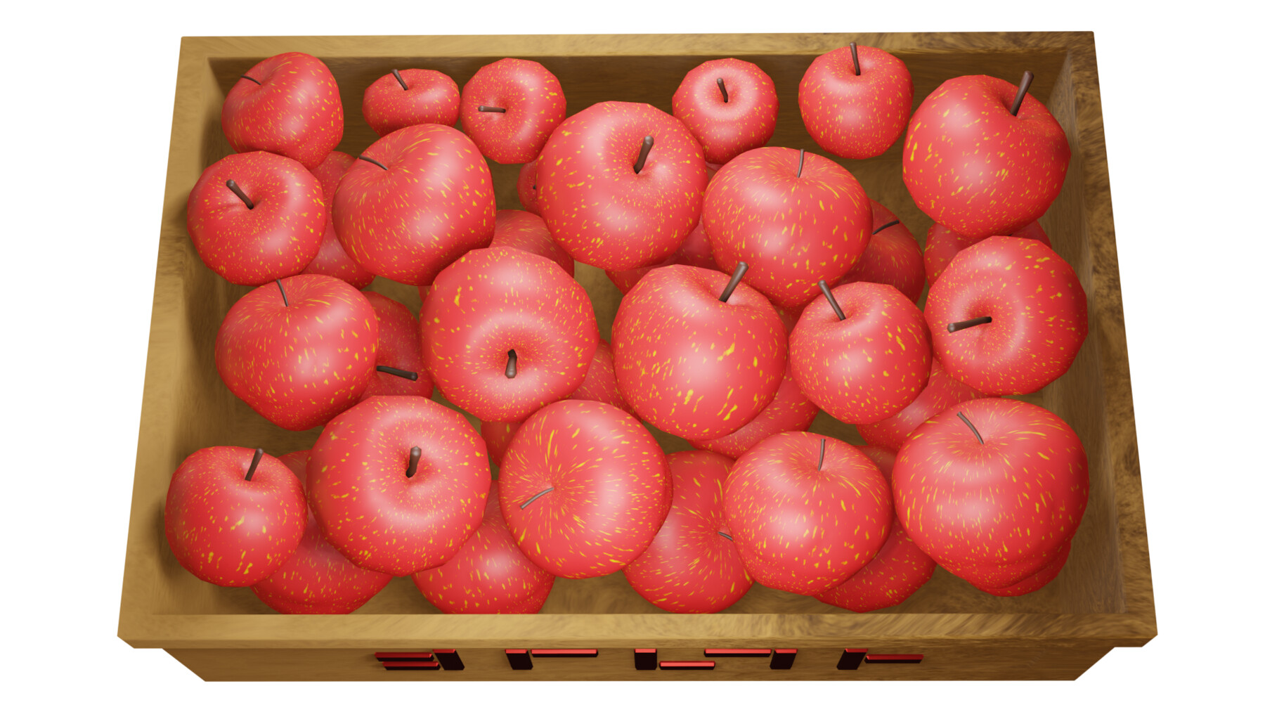 ArtStation - apple box | Game Assets