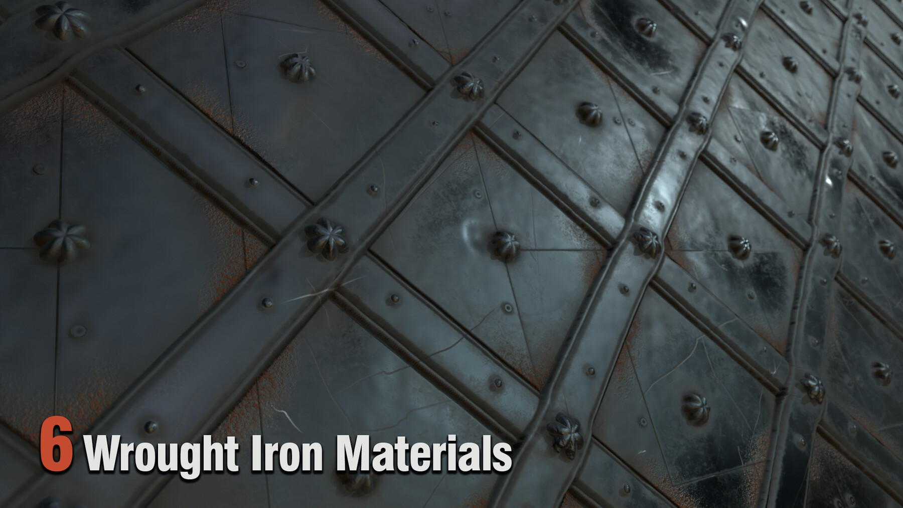 ArtStation - Wrought iron material (SBS / SBSAR) | Resources