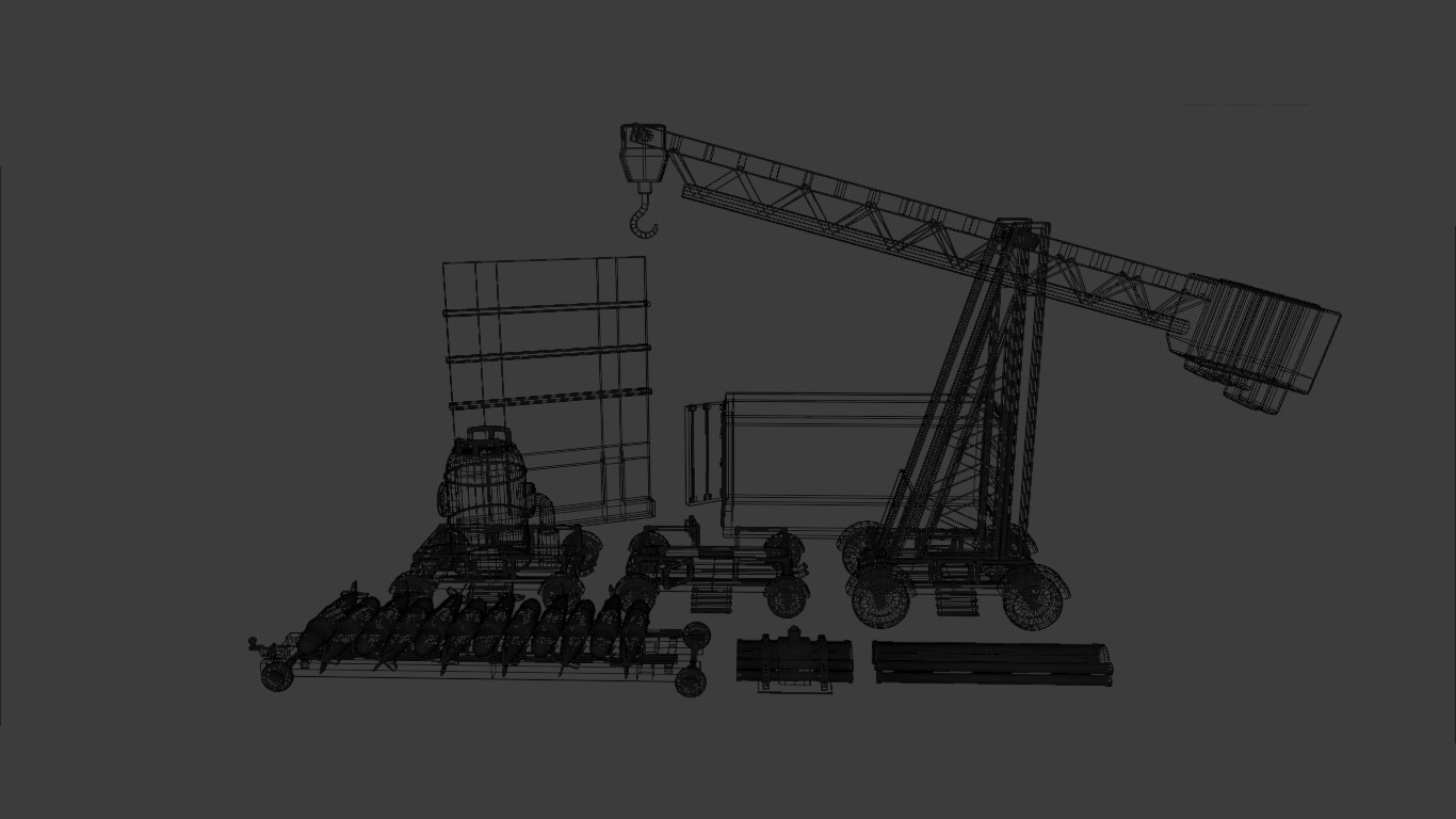 ArtStation - 7 IN 1 MILITARY ASSET STORAGE GAME READY 3D MODEL | Game ...