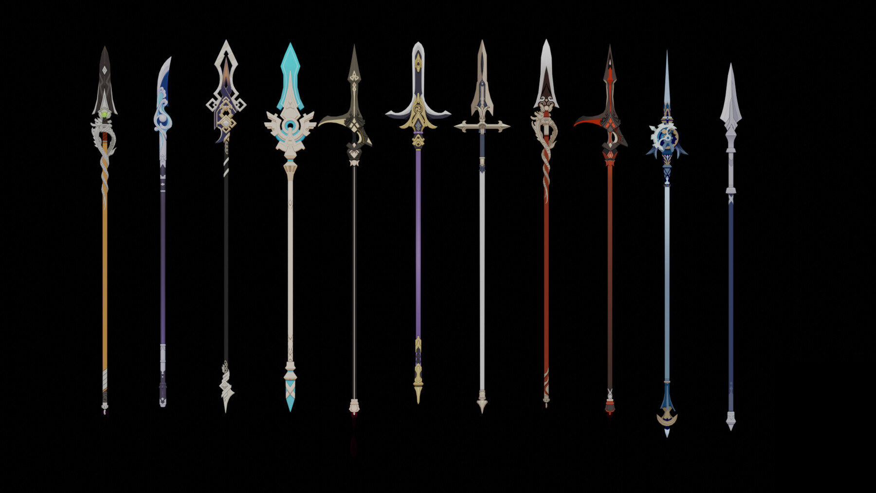 ArtStation - 120 IN 1 WEAPONS PACK GAME READY 3D MODEL | Game Assets