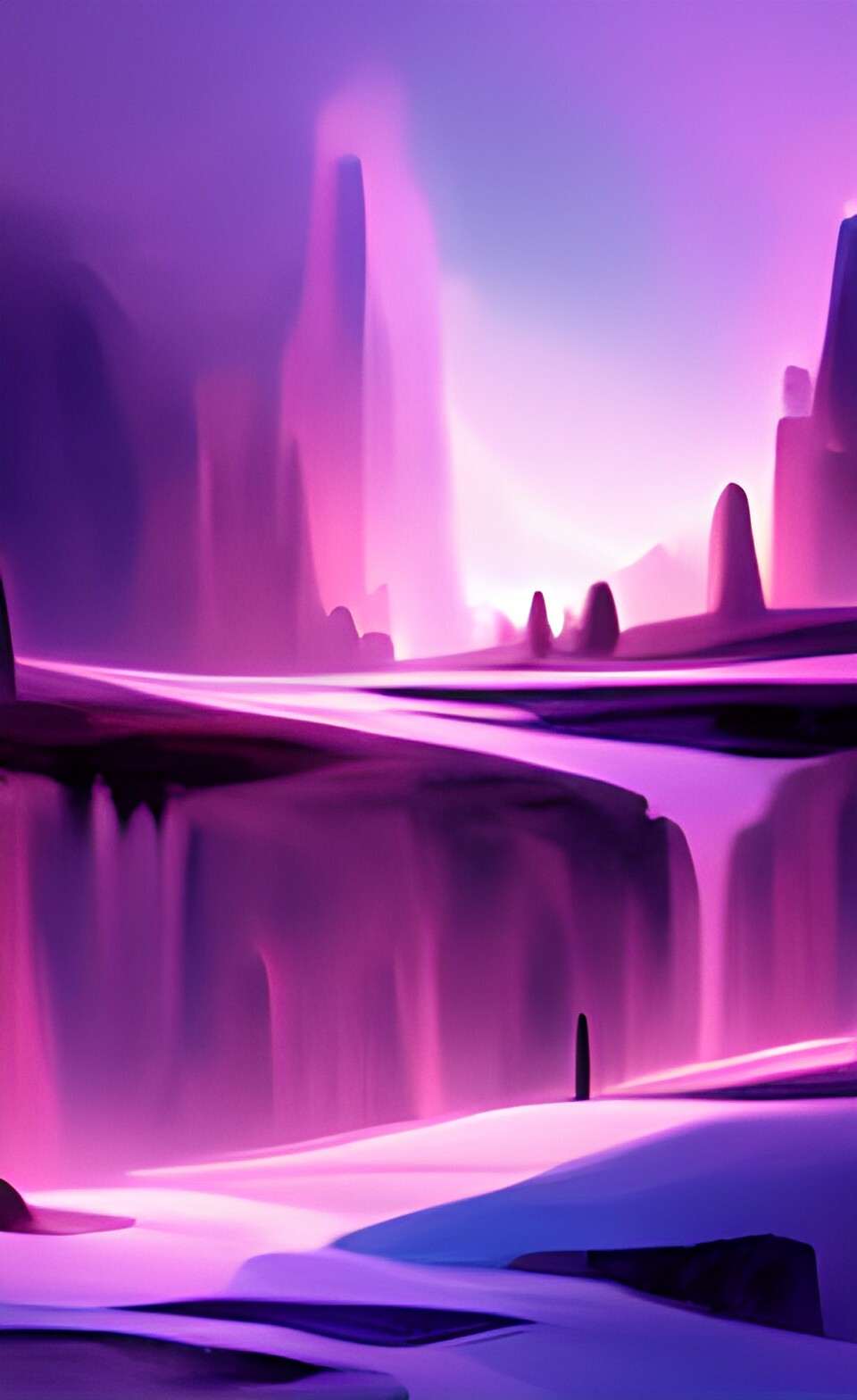 ArtStation - Ice Rock Background for mobile game 1k jpg collection ...