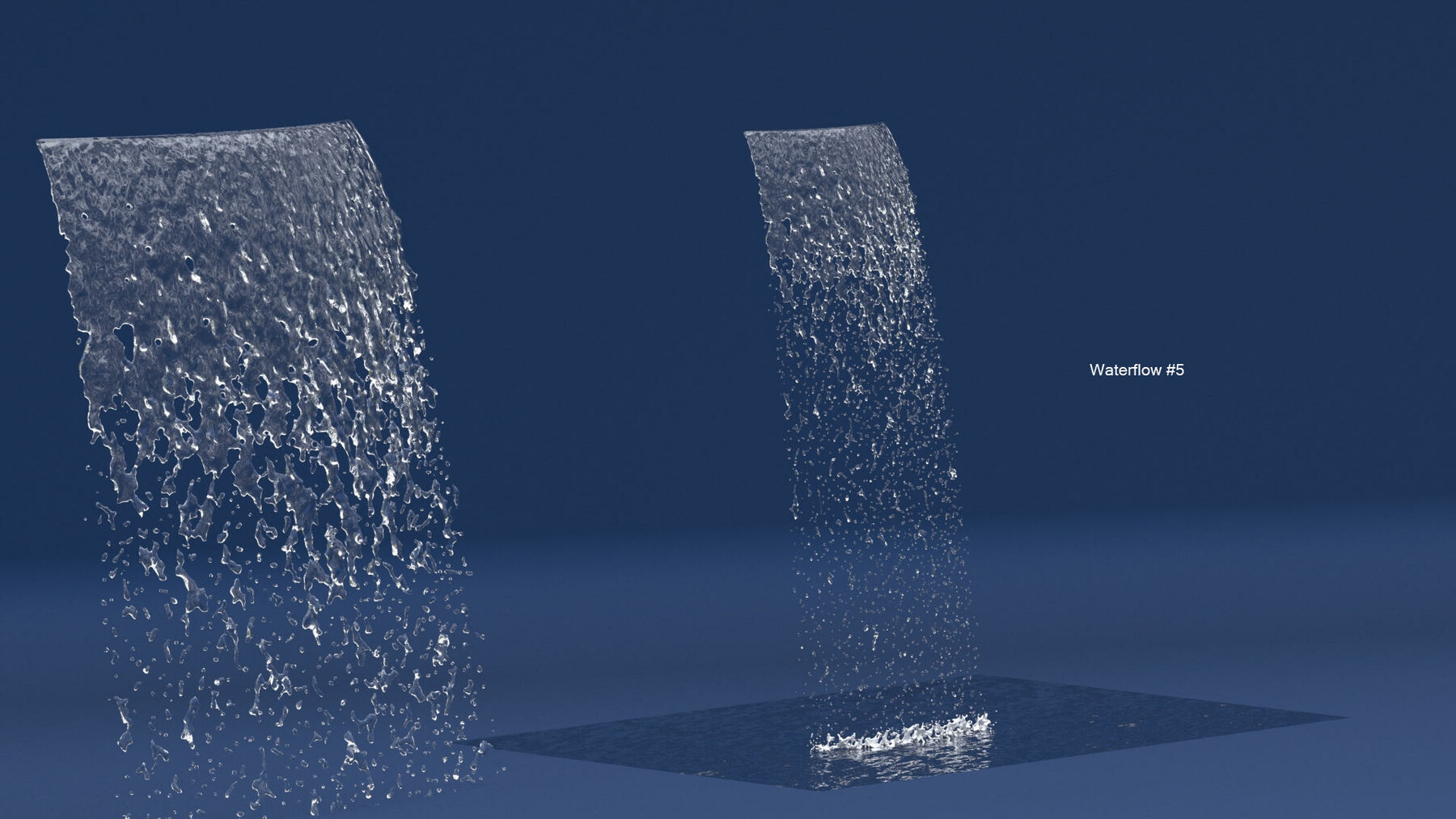 ArtStation - Foreground Version Rainflow Type Waterflow Collection ...