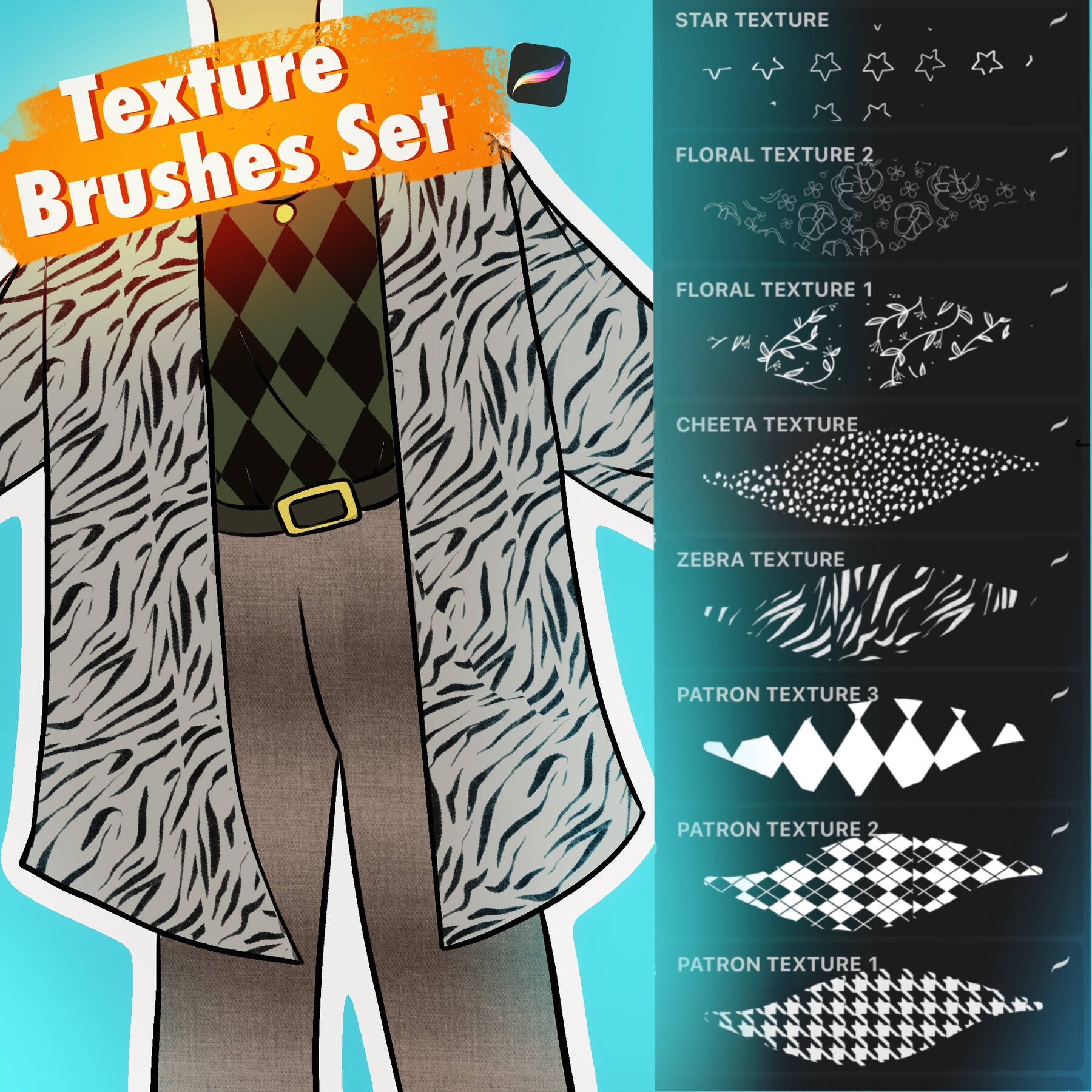 ArtStation - Texture Brush Set | Brushes