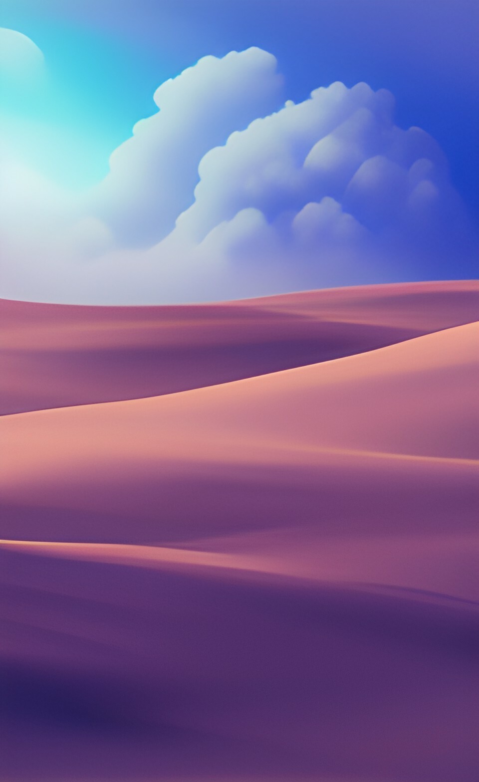 ArtStation - Arabian night Desert town Illustration Background ...