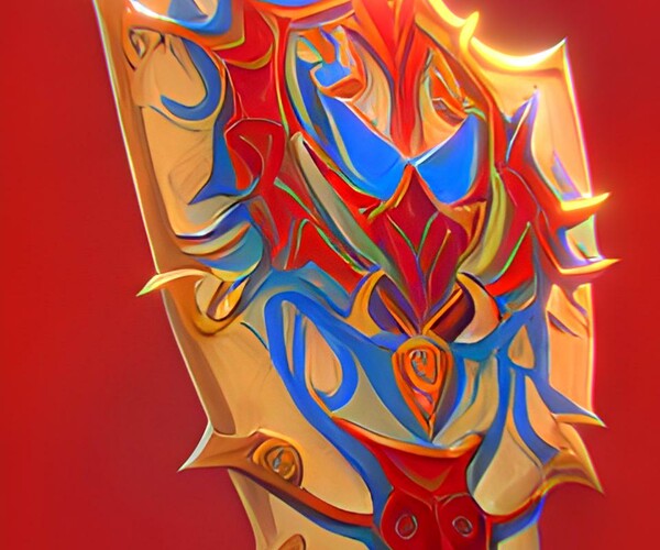 ArtStation - Shield fantasy epic legends game icon Stylized digital ...