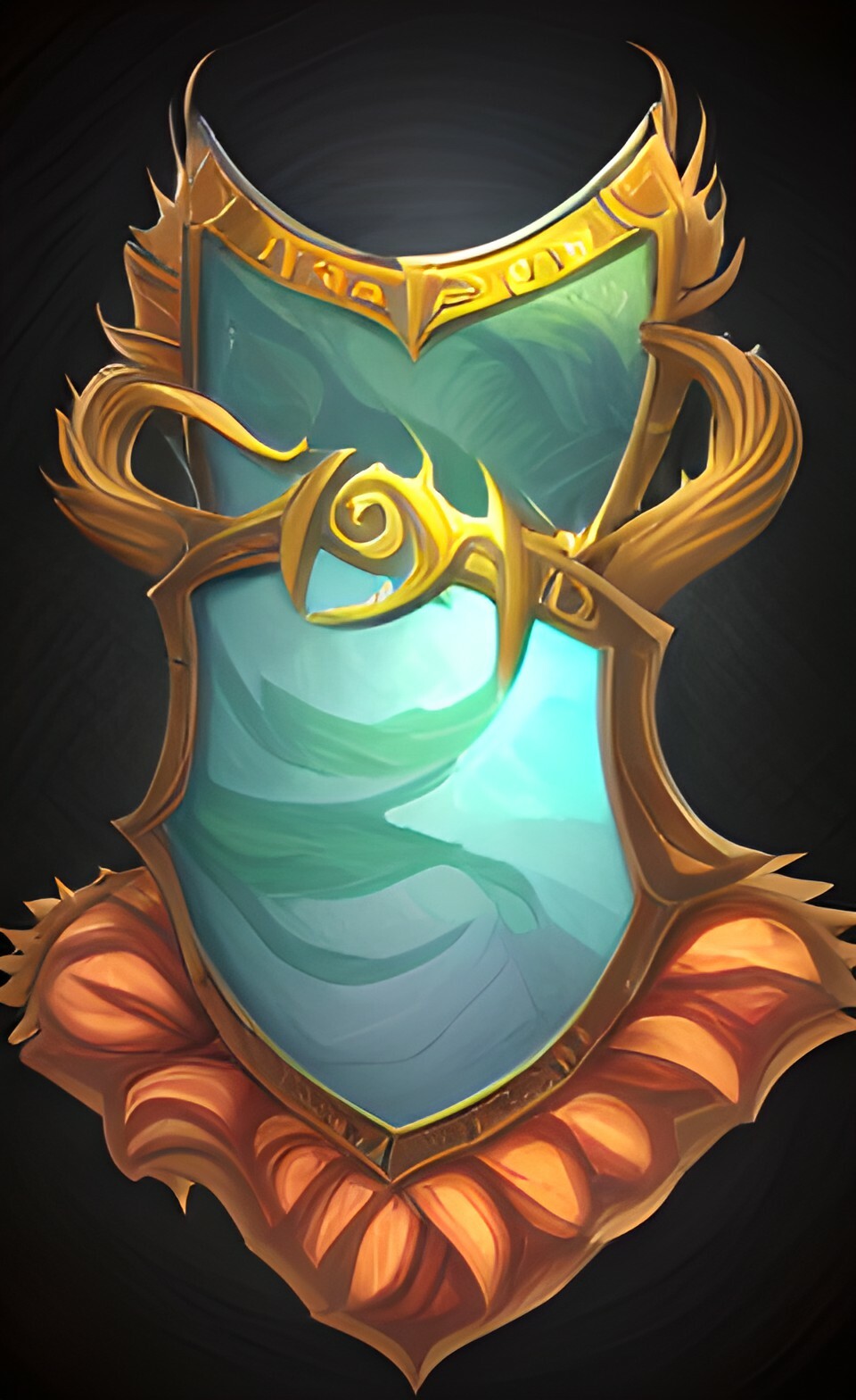 ArtStation - Shield fantasy epic legends game icon Stylized digital ...