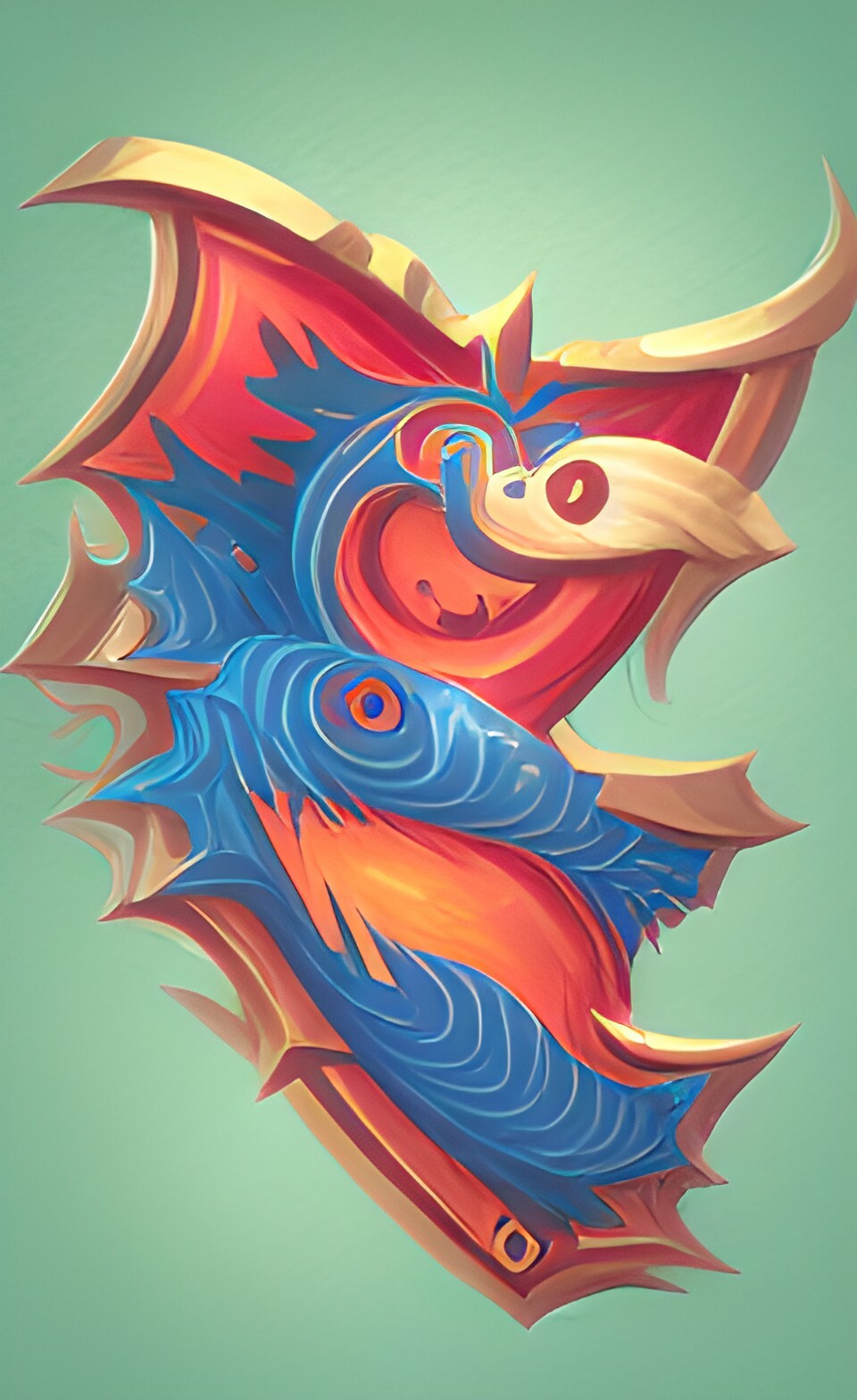 ArtStation - Shield fantasy epic legends game icon Stylized digital ...