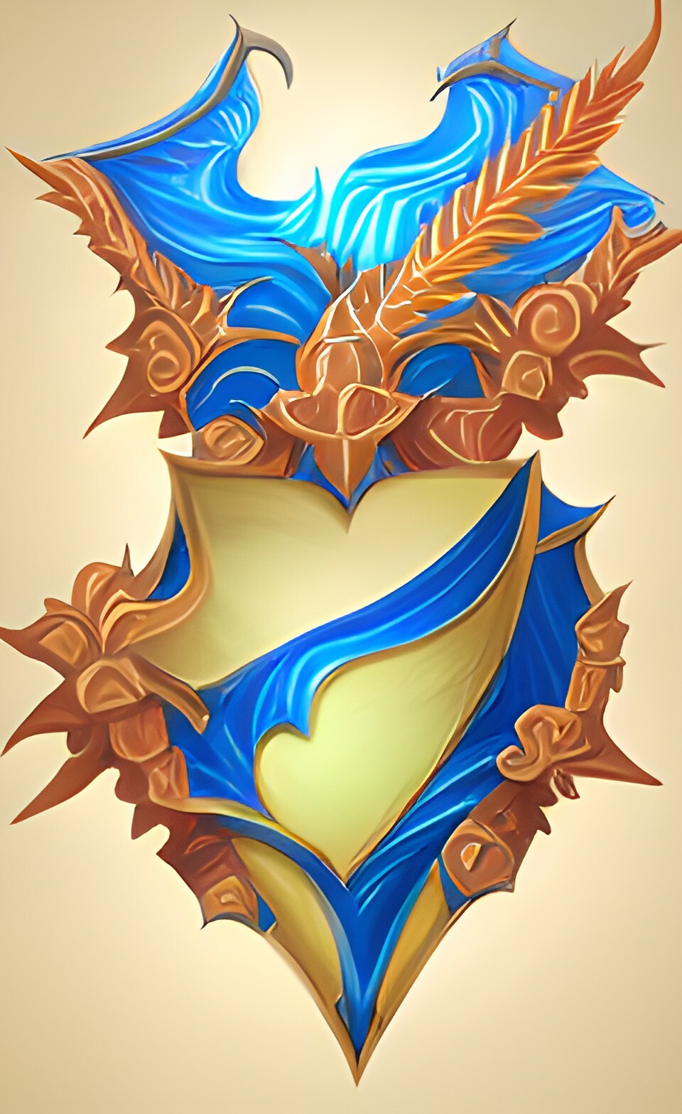 ArtStation - Shield fantasy epic legends game icon Stylized digital ...