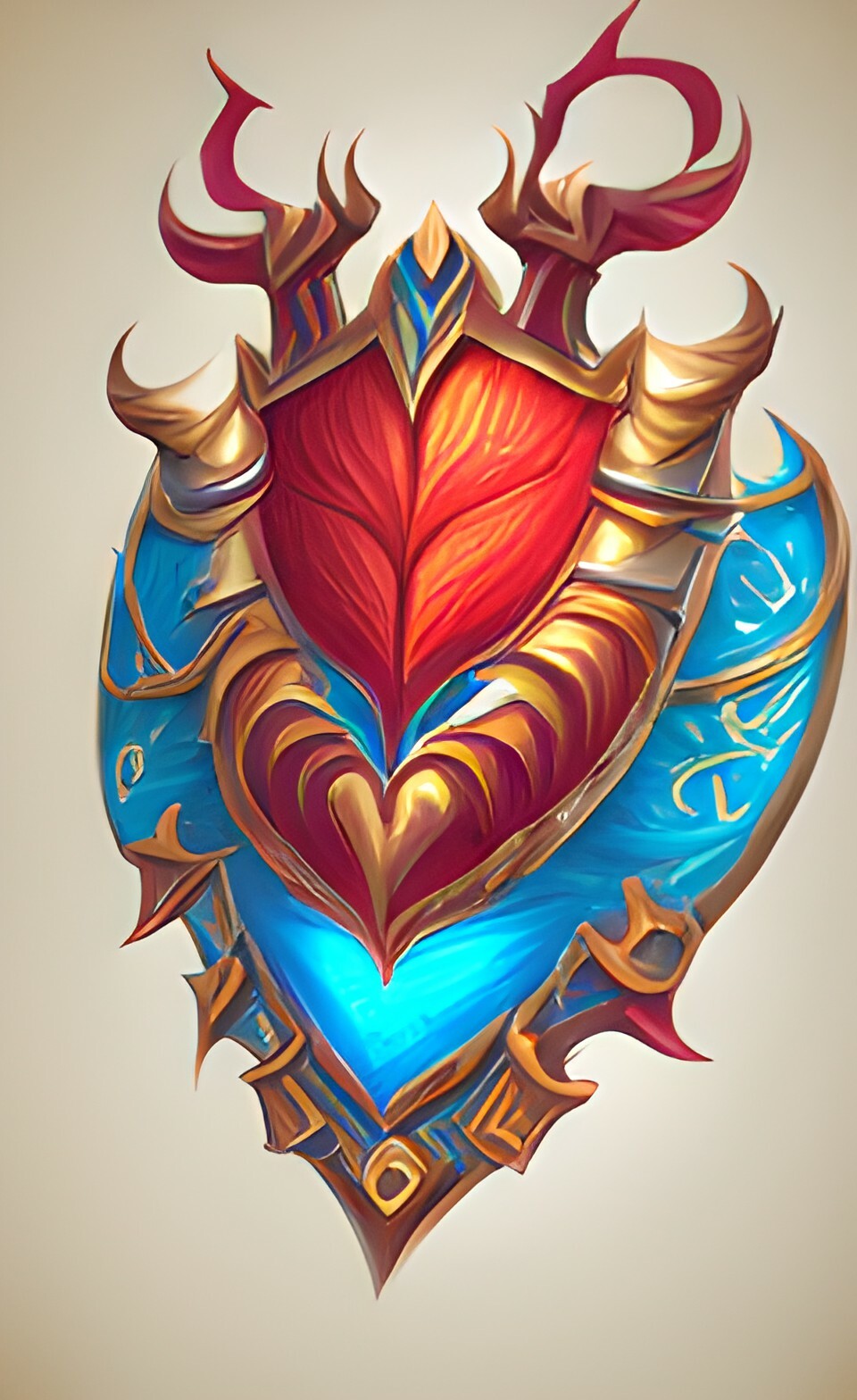 ArtStation - Shield fantasy epic legends game icon Stylized digital ...