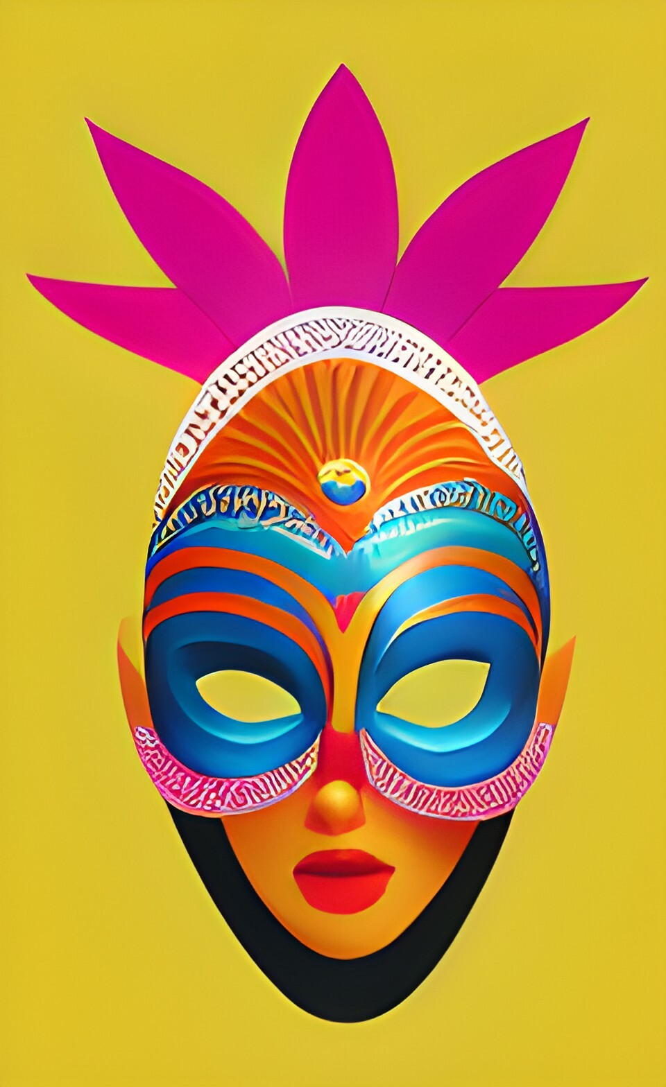 ArtStation - Mask Carnaval Rio 1k image jpg collection pack | Artworks