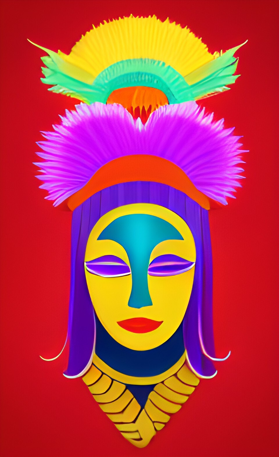ArtStation - Mask Carnaval Rio 1k image jpg collection pack | Artworks