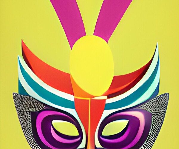 ArtStation - Mask Carnaval Rio 1k image jpg collection pack | Artworks