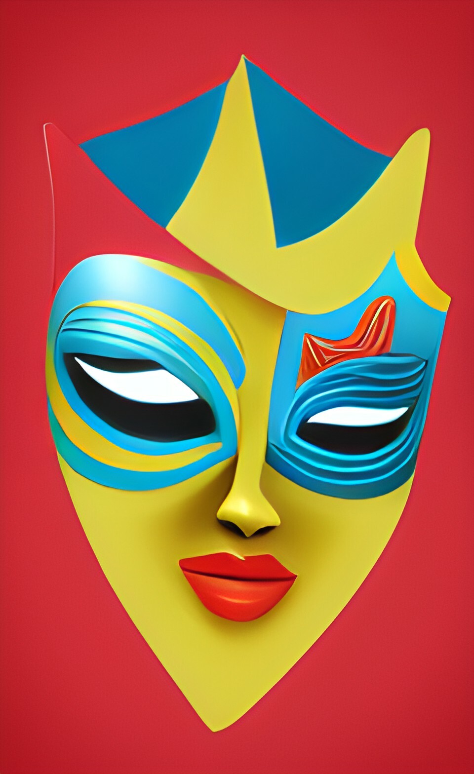 ArtStation - Mask Carnaval Rio 1k image jpg collection pack | Artworks
