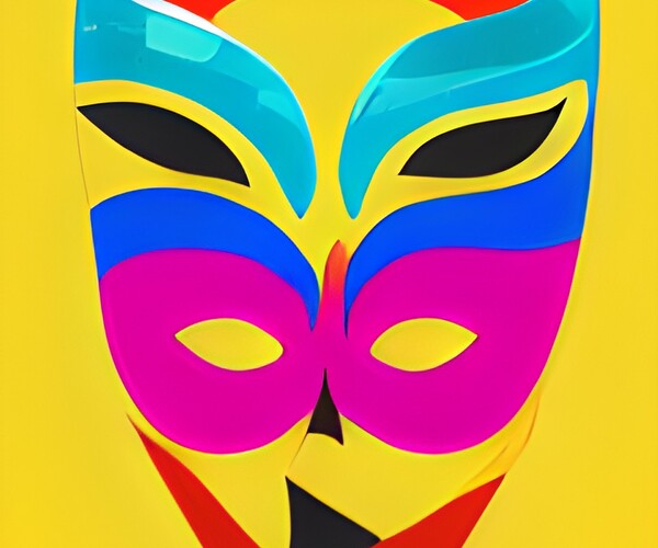 ArtStation - Mask Carnaval Rio 1k image jpg collection pack | Artworks