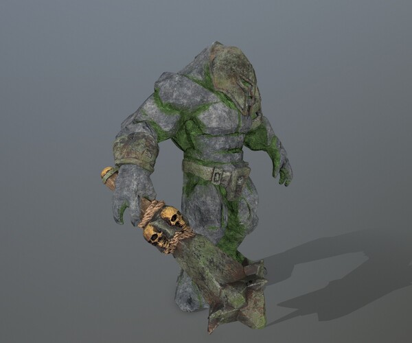 ArtStation - rock monster | Game Assets