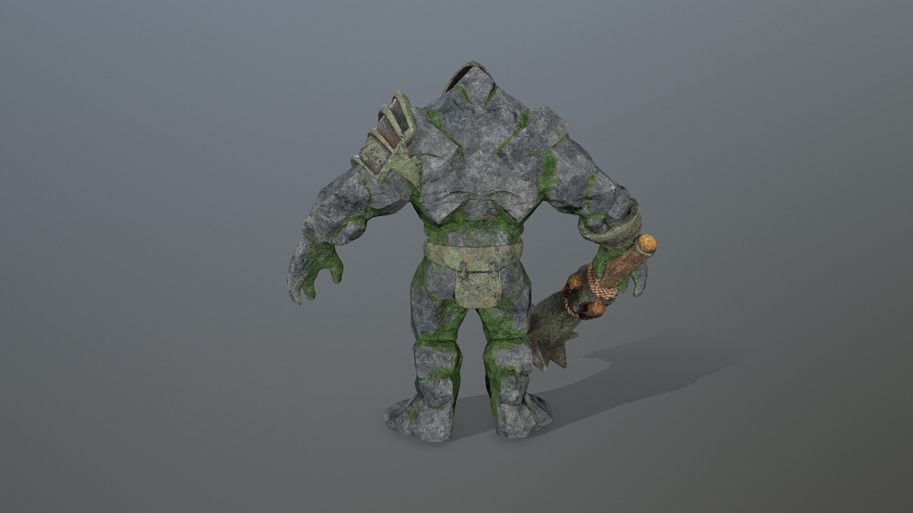 ArtStation - rock monster | Game Assets