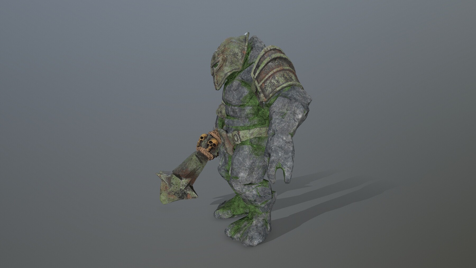 ArtStation - rock monster | Game Assets