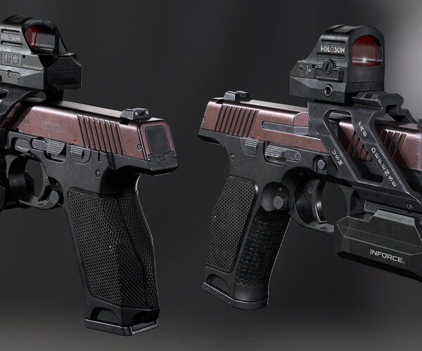 ArtStation - PLK (game redy 3d model) | Game Assets