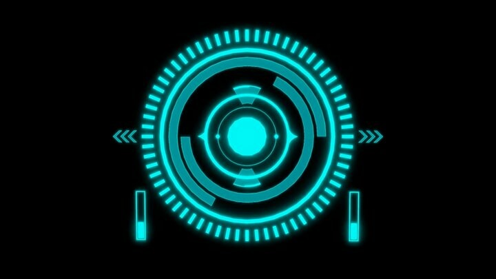 ArtStation - Sci-fi HUD Screen Animated | Game Assets