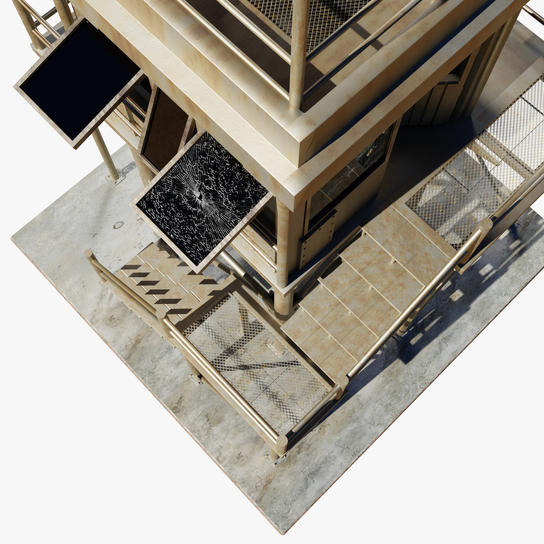 ArtStation - Military Tower | Resources