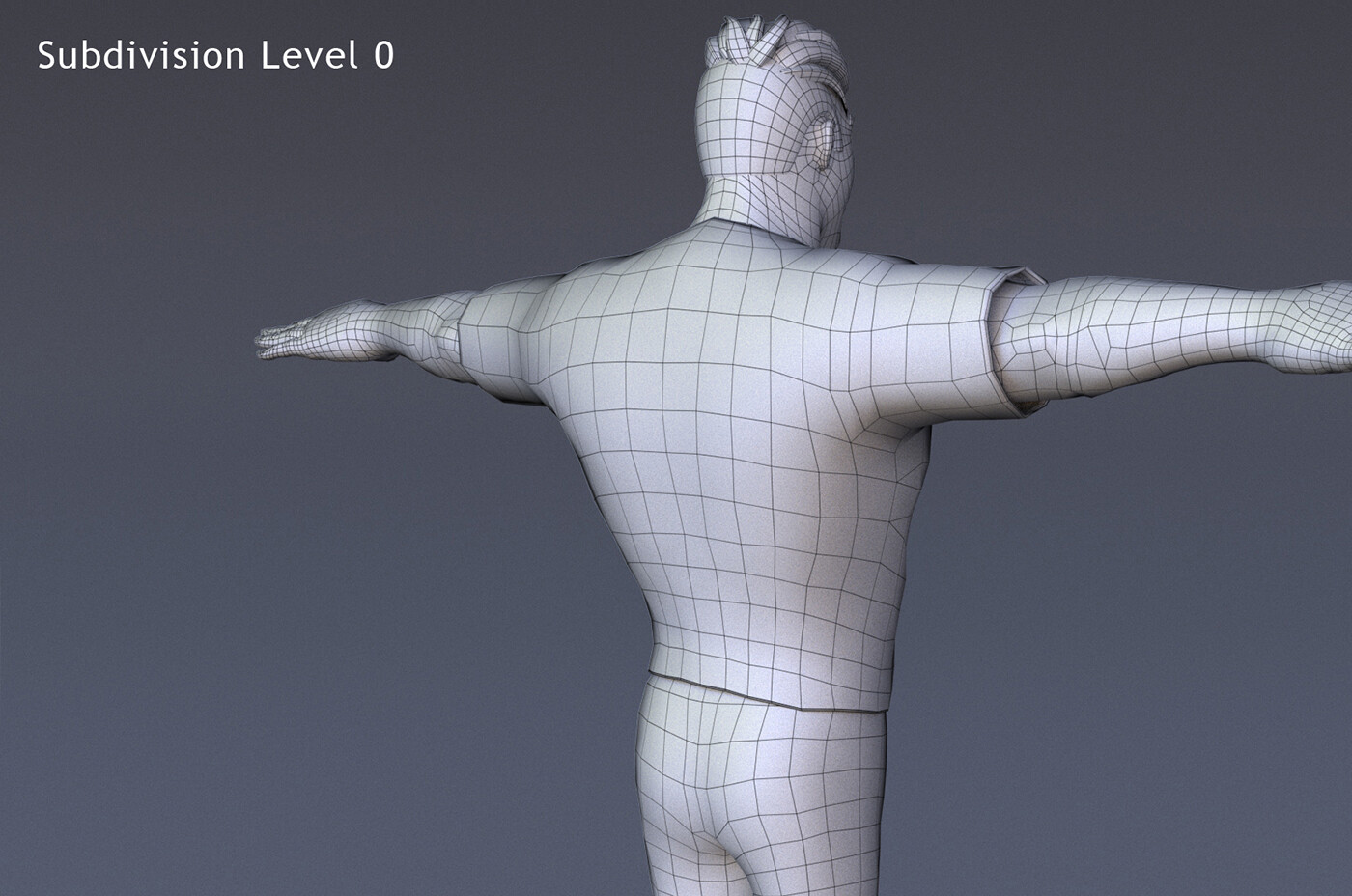 ArtStation - David Cartoon Rig | Game Assets