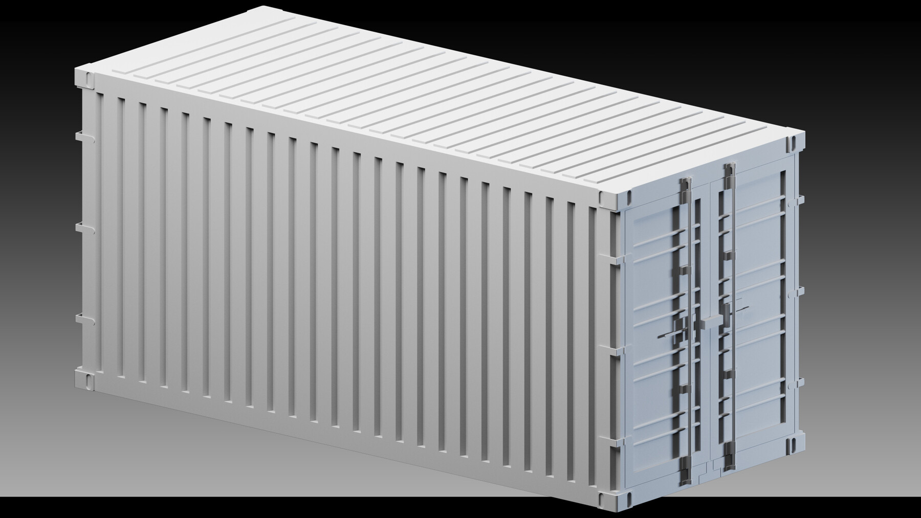 ArtStation - 23 Shipping Containers- Vol 01- High detail 3d models ...