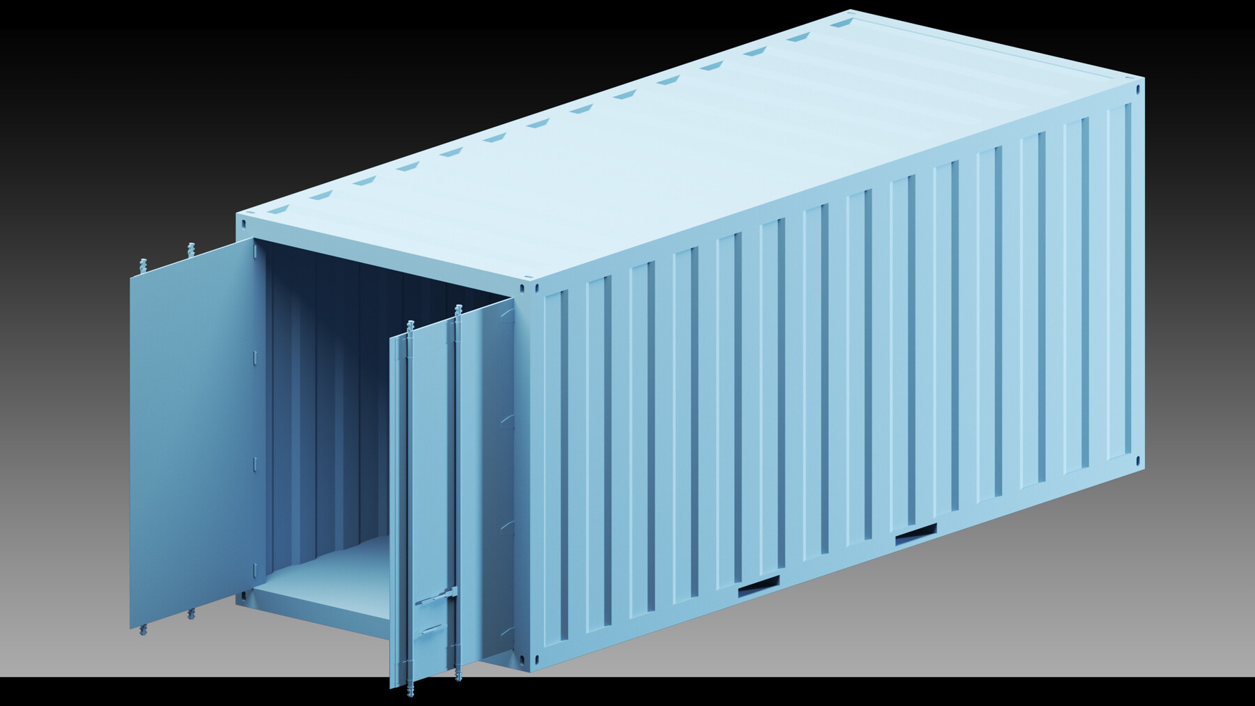 ArtStation - 23 Shipping Containers- Vol 01- High detail 3d models ...