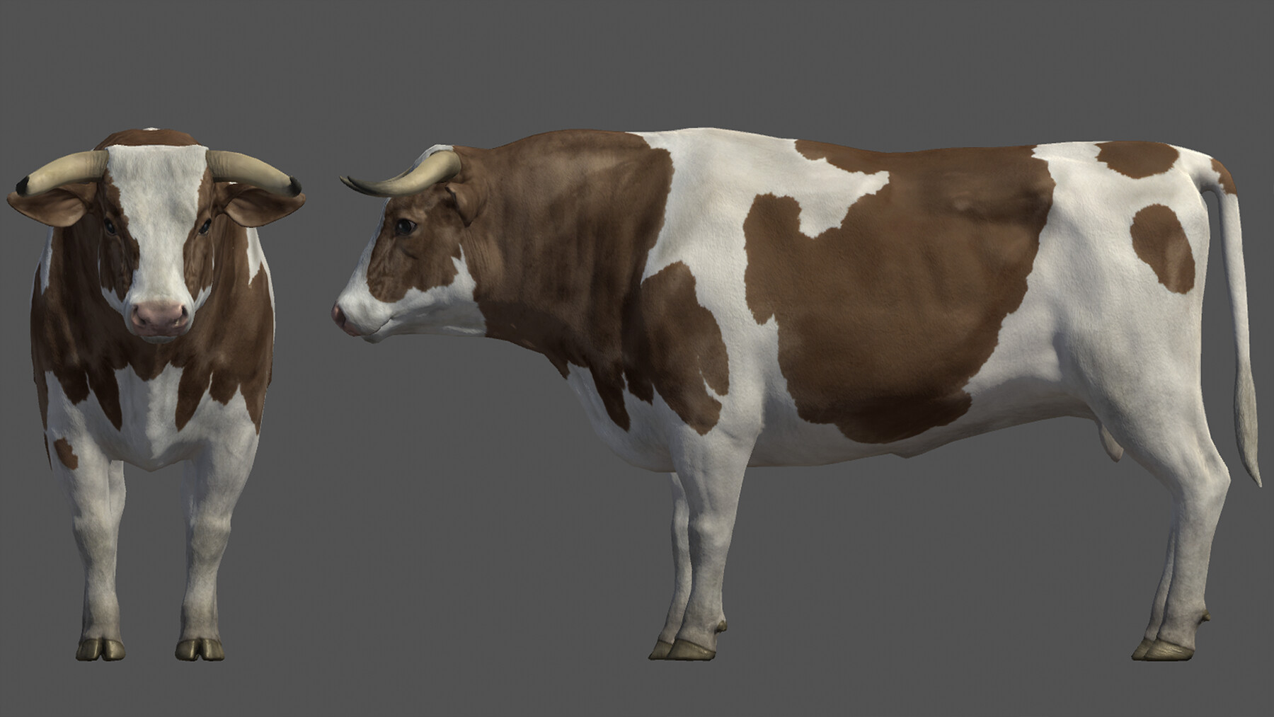 ArtStation - Bull | Game Assets