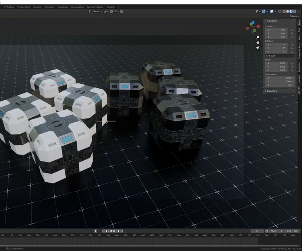 ArtStation - SCi-Fi Crate [3D Model/Asset] | Game Assets
