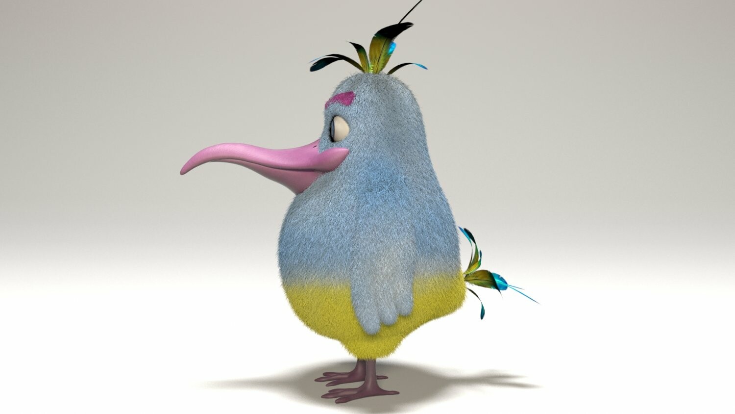 ArtStation - cartoon bird | Game Assets