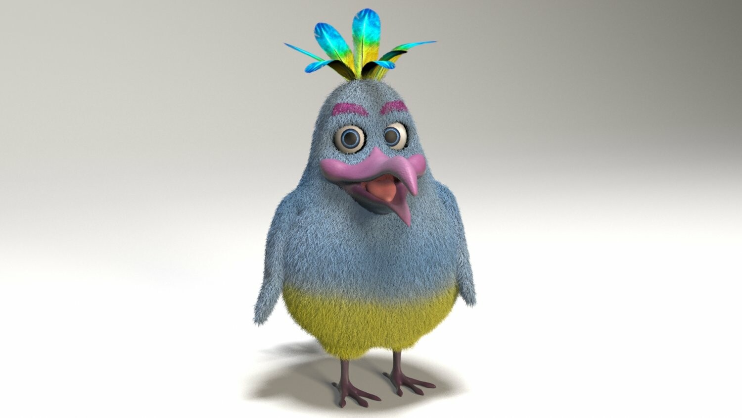 ArtStation - cartoon bird | Game Assets