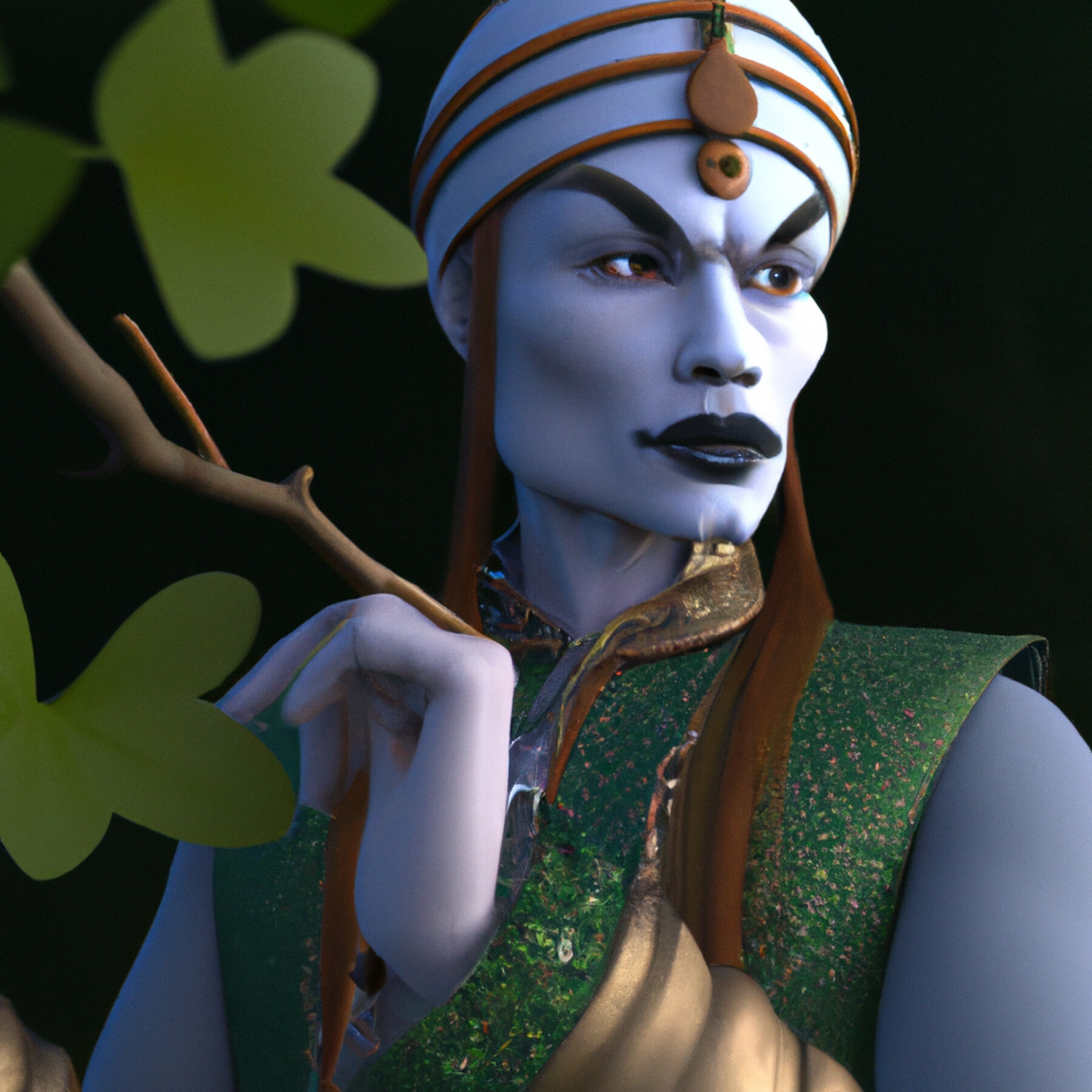 ArtStation - 2D Djinn Matte Background | Artworks