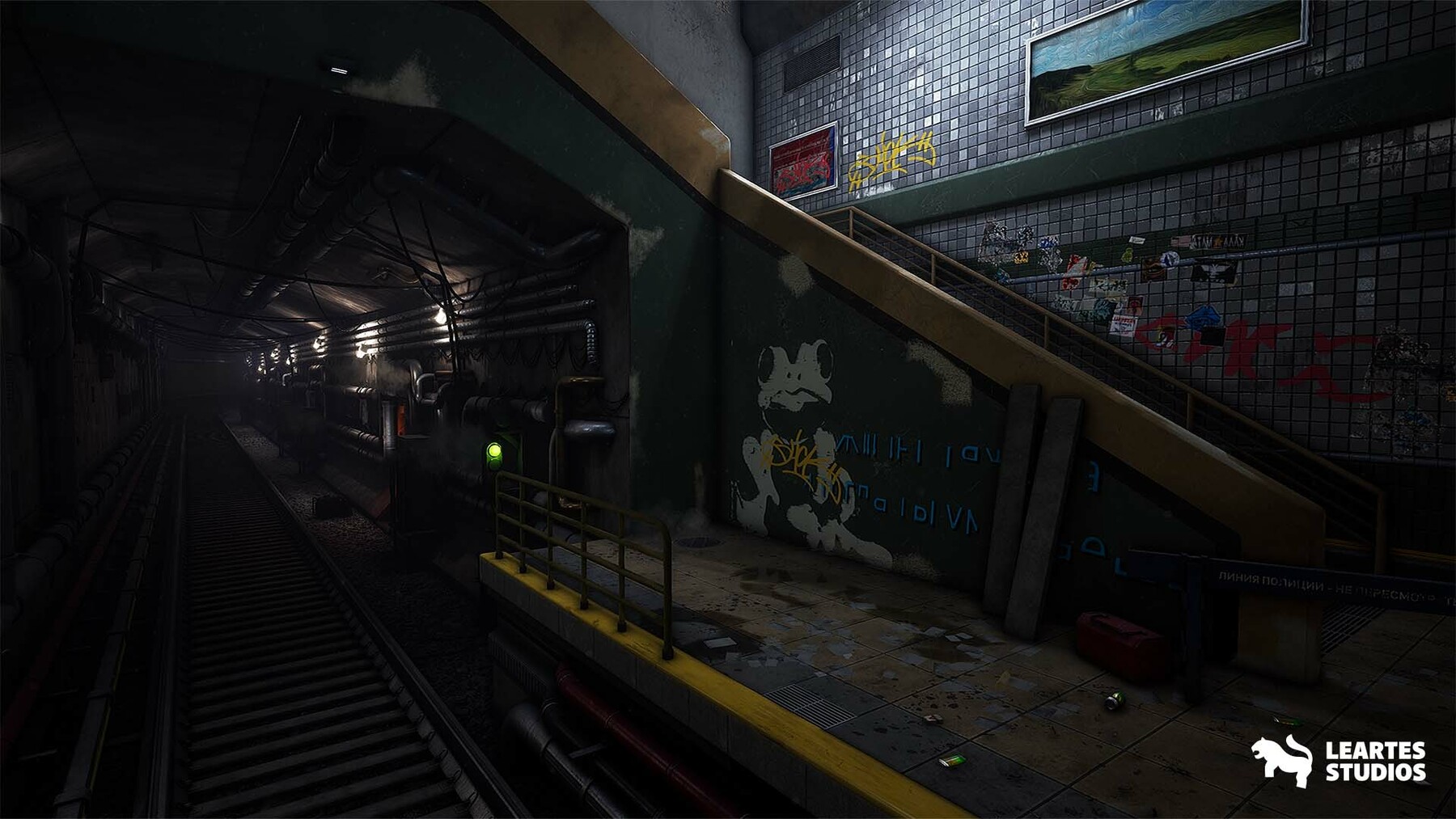 ArtStation - Subway Station Environment | Game Assets