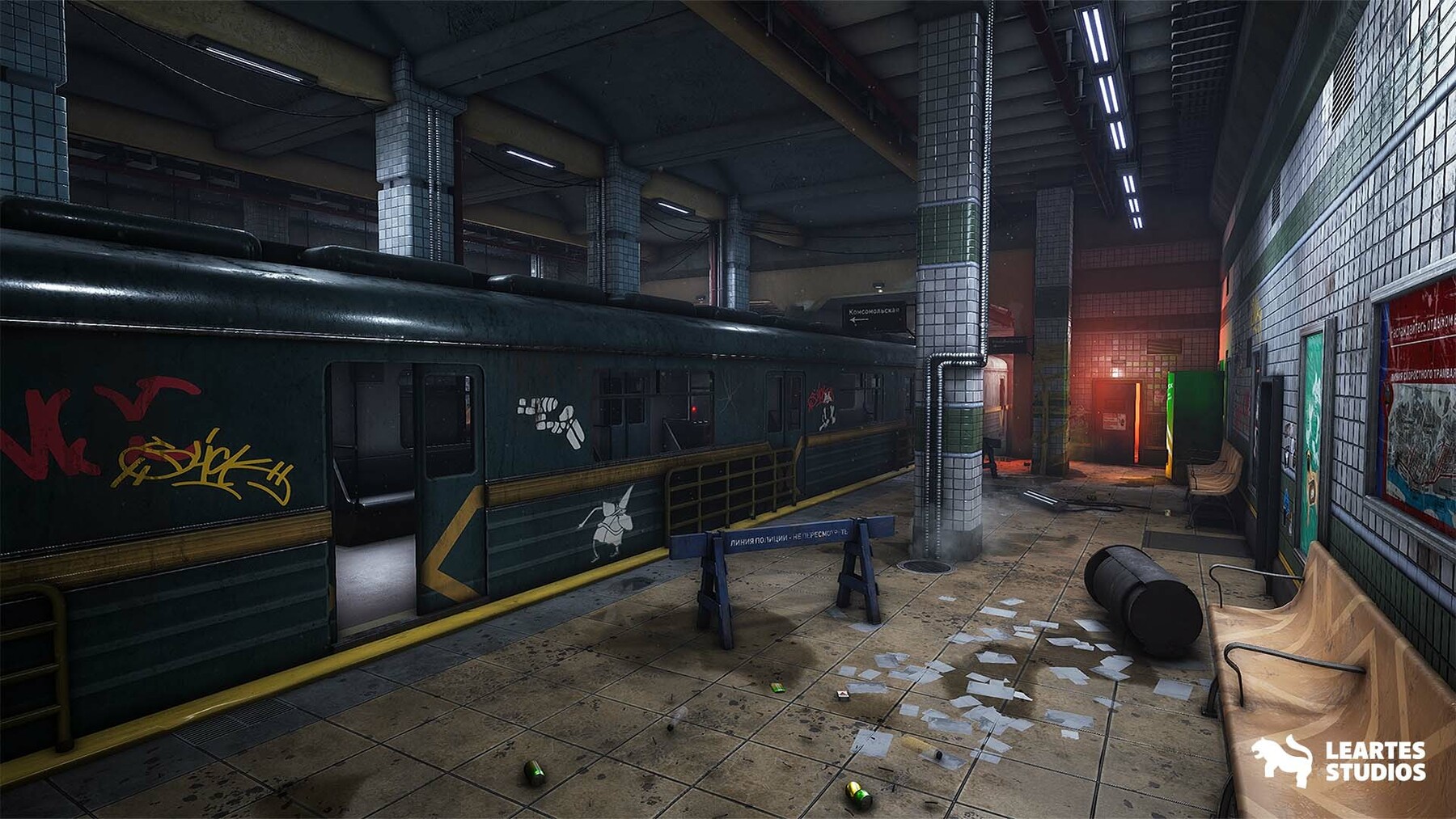 Leartes Studios - Subway Station Environment