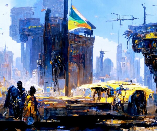 ArtStation - Cyber City | Artworks