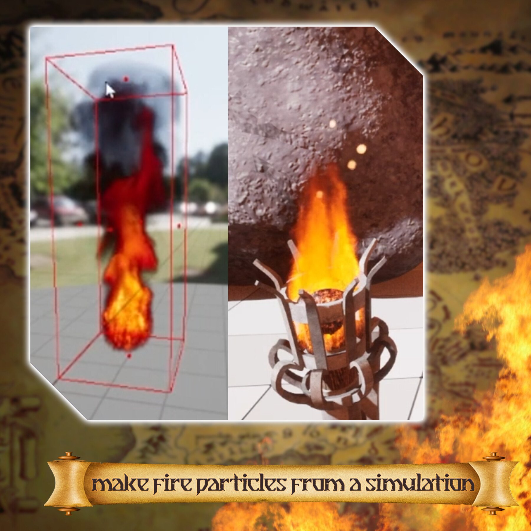 ArtStation - Blender 3 to Unreal Engine 5 Dungeon Modular Kitbash | Tutorials